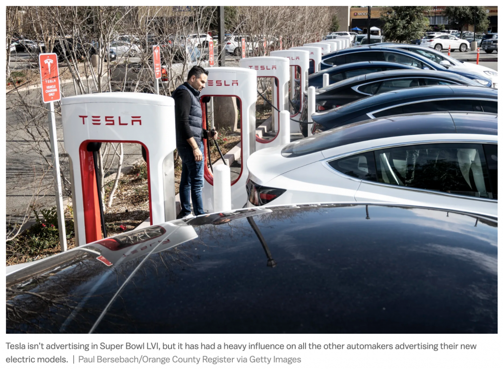 Why electric vehicles are so hot in the 2022 Super Bowl ads - AMPO